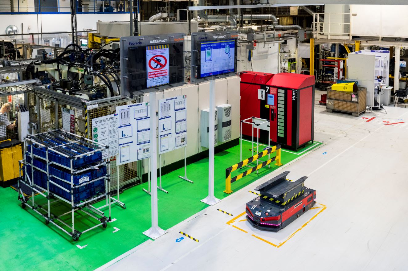 Faurecia Frames w Wałbrzychu rozwija flotę robotów | ISBtech.pl